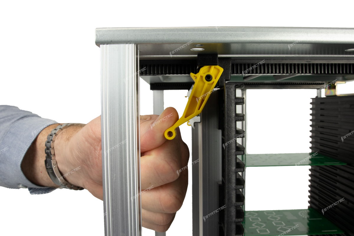 StaticTec Conductive PCB Rack, 355x320x563h mm