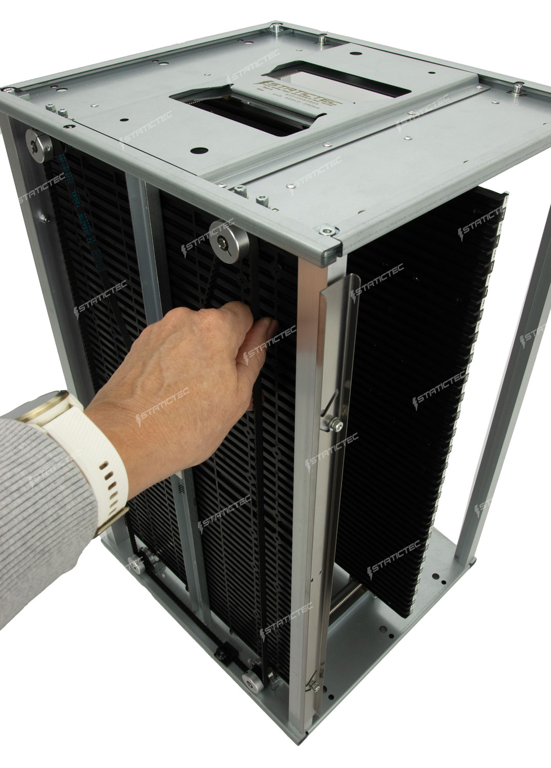 Gear Belt Adjustable PCB Racks